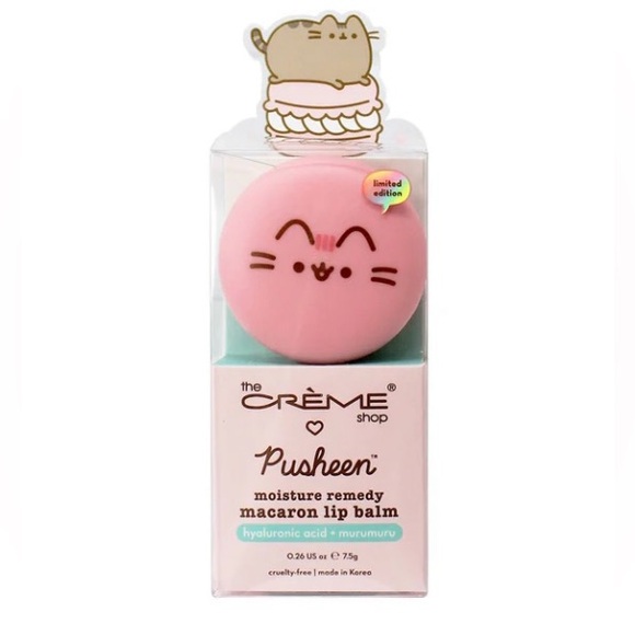 Pusheen | Makeup | The Creme Shop X Pusheen Macaroon Lip Balm Limited ...